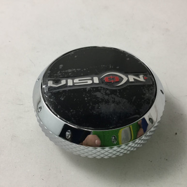 Vision Wheels 425 Bane 426 Cross Chrome Center Cap Snap In C425-V - A2i ...