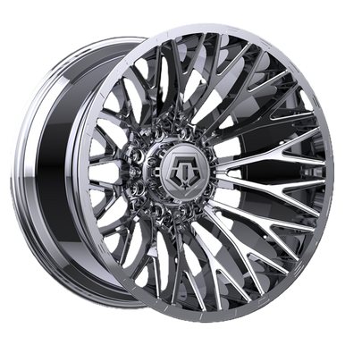 20" TIS 566C Chrome 20x12 Wheel 8x6.5 Rim -44mm For Ford Chevy Dodge ...
