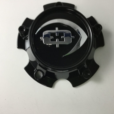 Vision 421 Cannibal Gloss Black 5 Lug Center Cap 5x5 C421GB-55 - A2i ...