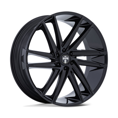 24x10.0 Gloss Black DUB 1PC Wheel DC275BX24106825 | A2i Wheel and Tire