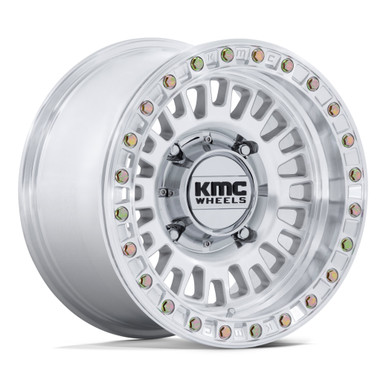 15x7.0 Machined KMC Powersports Wheel KS242DX15706U38 | A2i Wheel and Tire