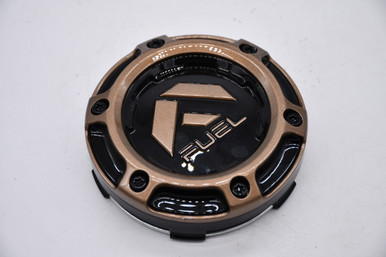 Fuel Bronze Wheel Center Cap Hub Cap U1004-69PBRZ 4" Fits 6 lug Rebar ...