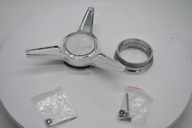 US Mags Polished Wheel Center Cap Hub Cap 1003-84-06H Tri Bar Knock Off ...