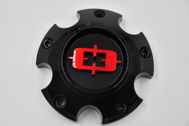 Vision 363 Razor C360GBR-5V Gloss Black w/ Red Wheel Center Cap Fits ...