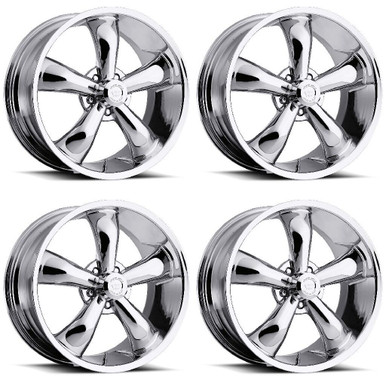 Set 4 20" Vision American Muscle 142 Legend 20x8.5 5x5 10mm Wheels ...