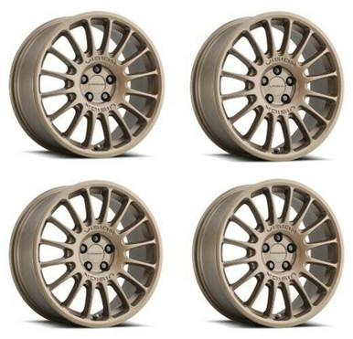 Set 4 20" Vision Street 477 Monaco Bronze Wheels 20x8.5 5x115 Rims 35mm ...