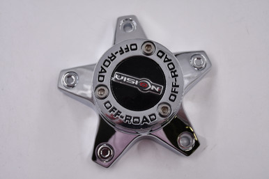 Vision Chrome Wheel Center Cap Hub Cap C394PL-65EC(LOGO) 5.75" Vision ...