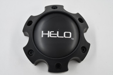 Helo Satin Black w/ Chrome Logo Wheel Center Cap Hub Cap 1079L145 ...