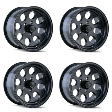 Ion 18" Ion 171 Matte Black 18x9 Wheel 8x6.5 0mm Rim 18x9 8x6.5 in ...