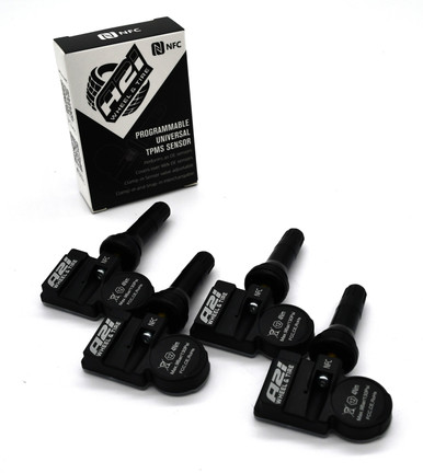 Set 4 TPMS Tire Pressure Sensors 315Mhz Rubber fits 21-22 Ford E-Series ...