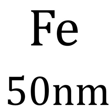 Iron, 50 nm