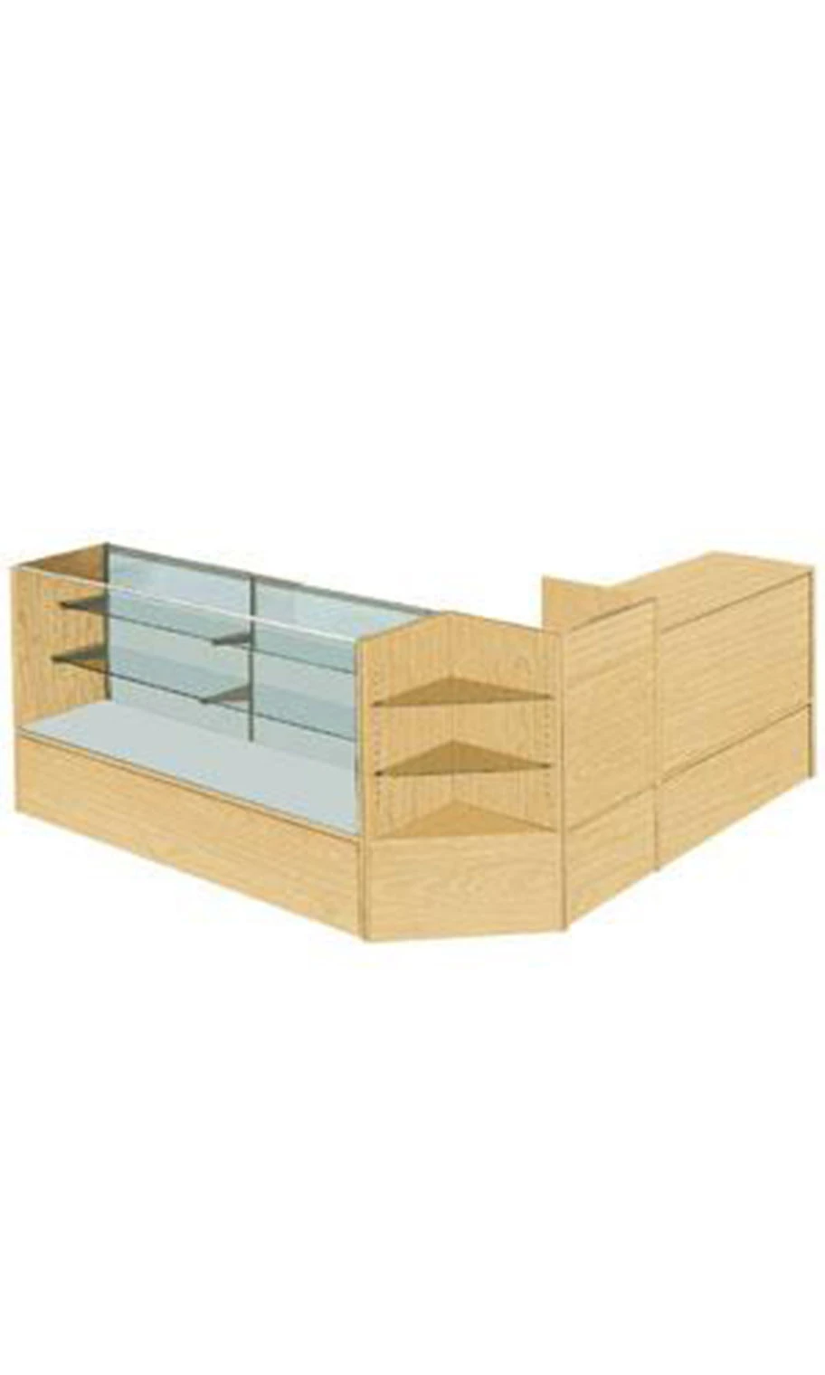 Display Case Arrangement Set - Ready to Assemble | Store Supply Warehouse