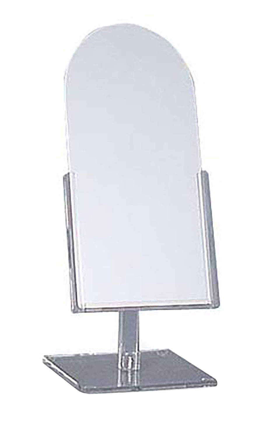 Tilting Clear Acrylic Countertop Mirror