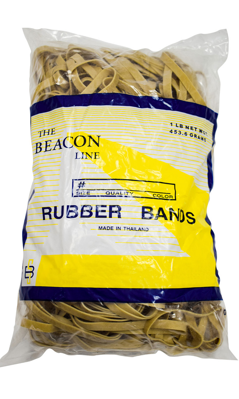 #64 Rubber Bands - 1 lb. Bag | Store Supply Warehouse