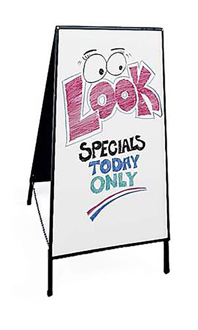 Dry Erase Board A-Frame Sidewalk Sign