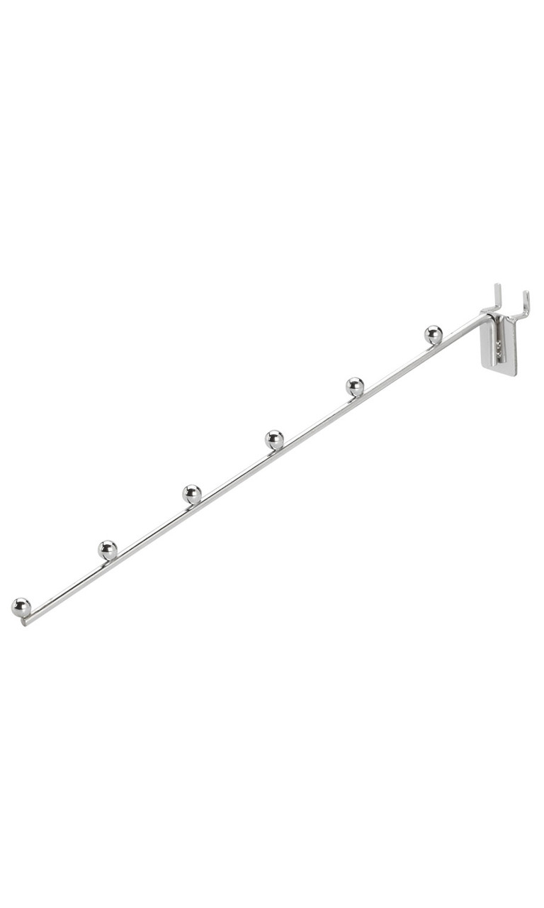 Chrome 6-Ball Waterfall for Pegboard