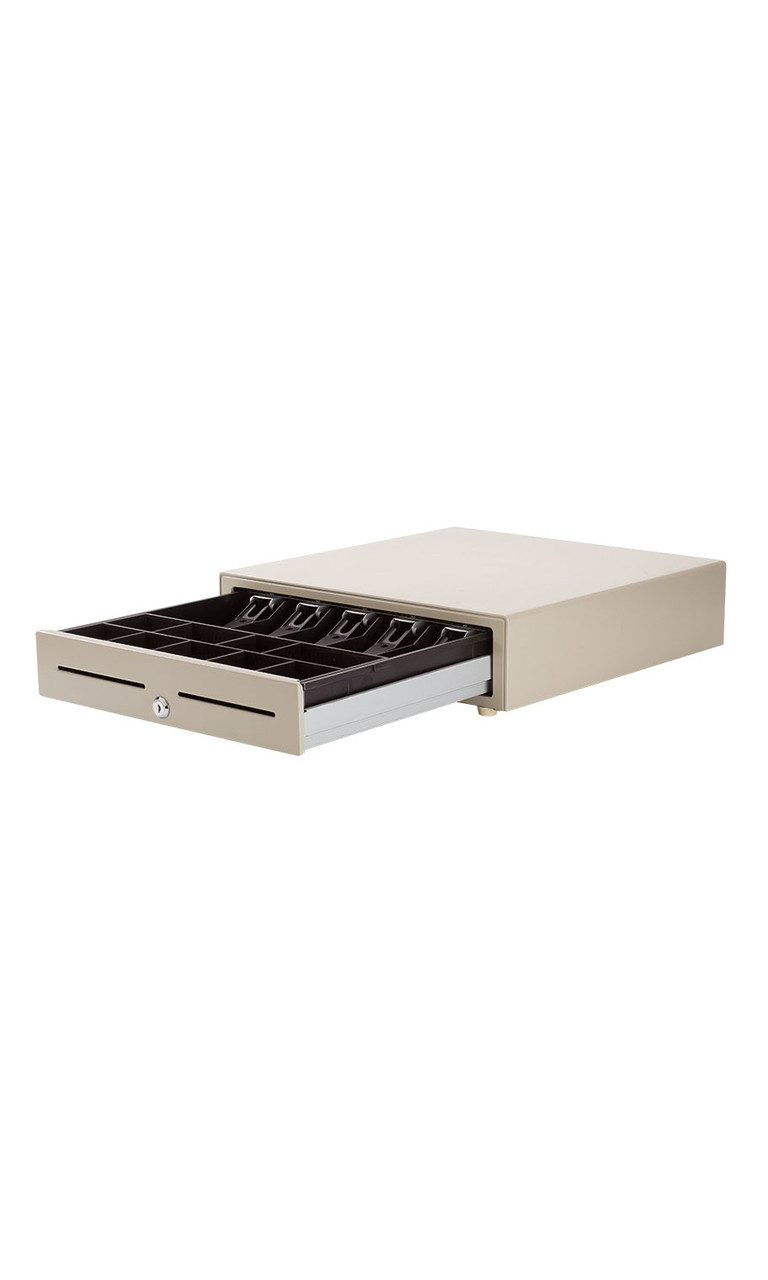 Steel Cash Drawer With Lock and Removable Tray