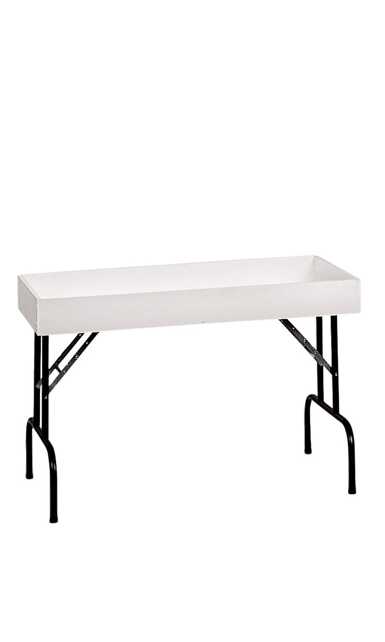 Small White Folding Dump Table