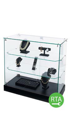 36 Inch Infinity Extra Vision Display Case - Ready to Assemble | Store ...
