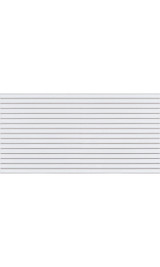 4 x 8 foot Horizontal Slatwall Panel With Metal Inserts