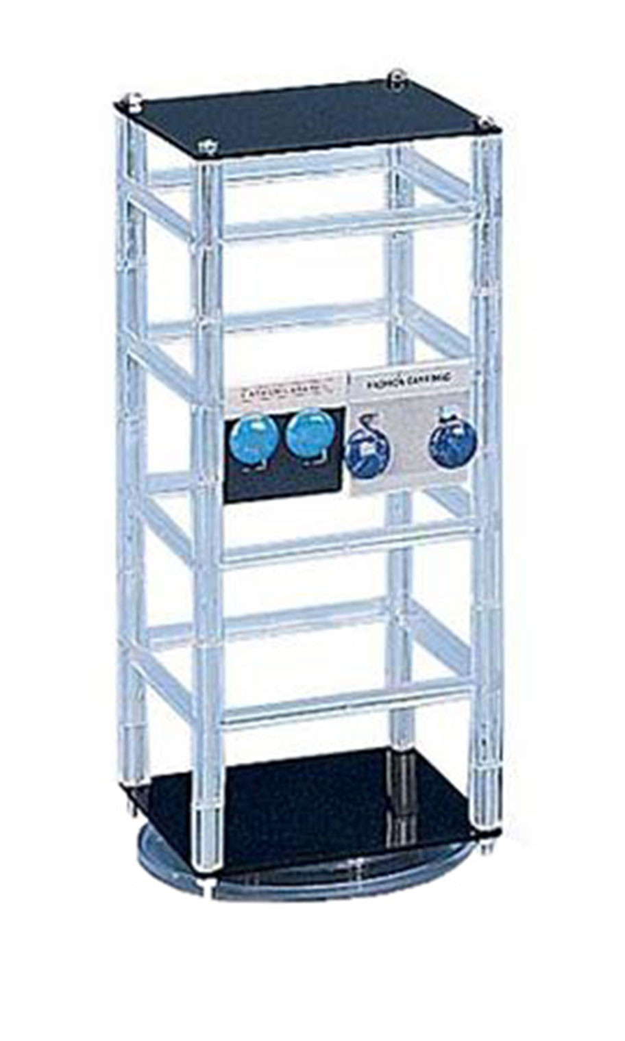 Small Rotating Jewelry Card Display