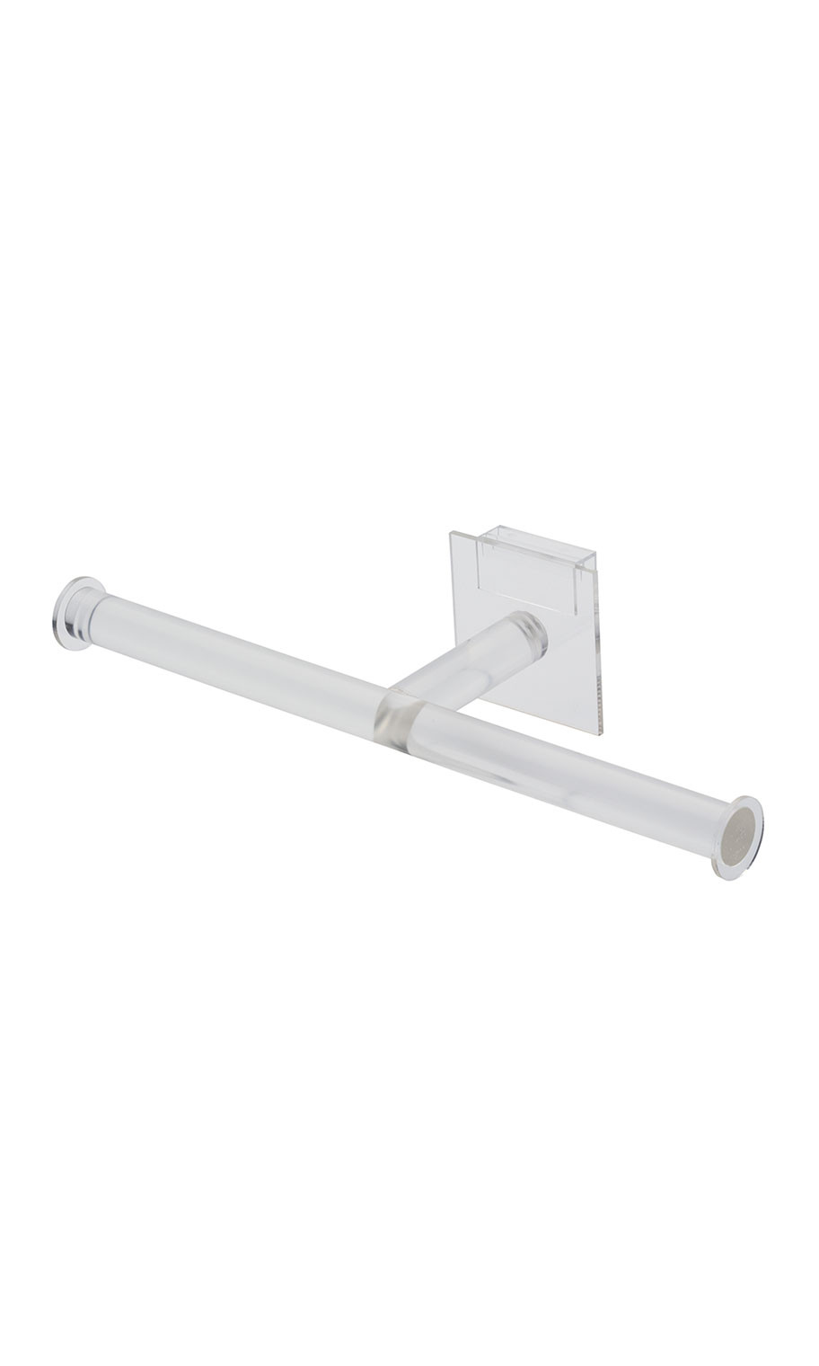T-Bar Clear Acrylic Jewelry Display for Slatwall or Wire Grid