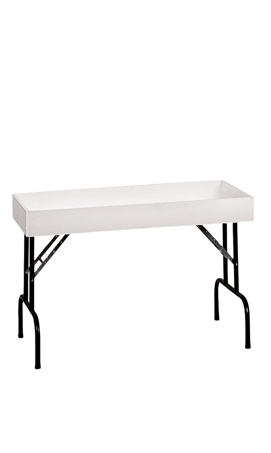 Small White Folding Dump Table