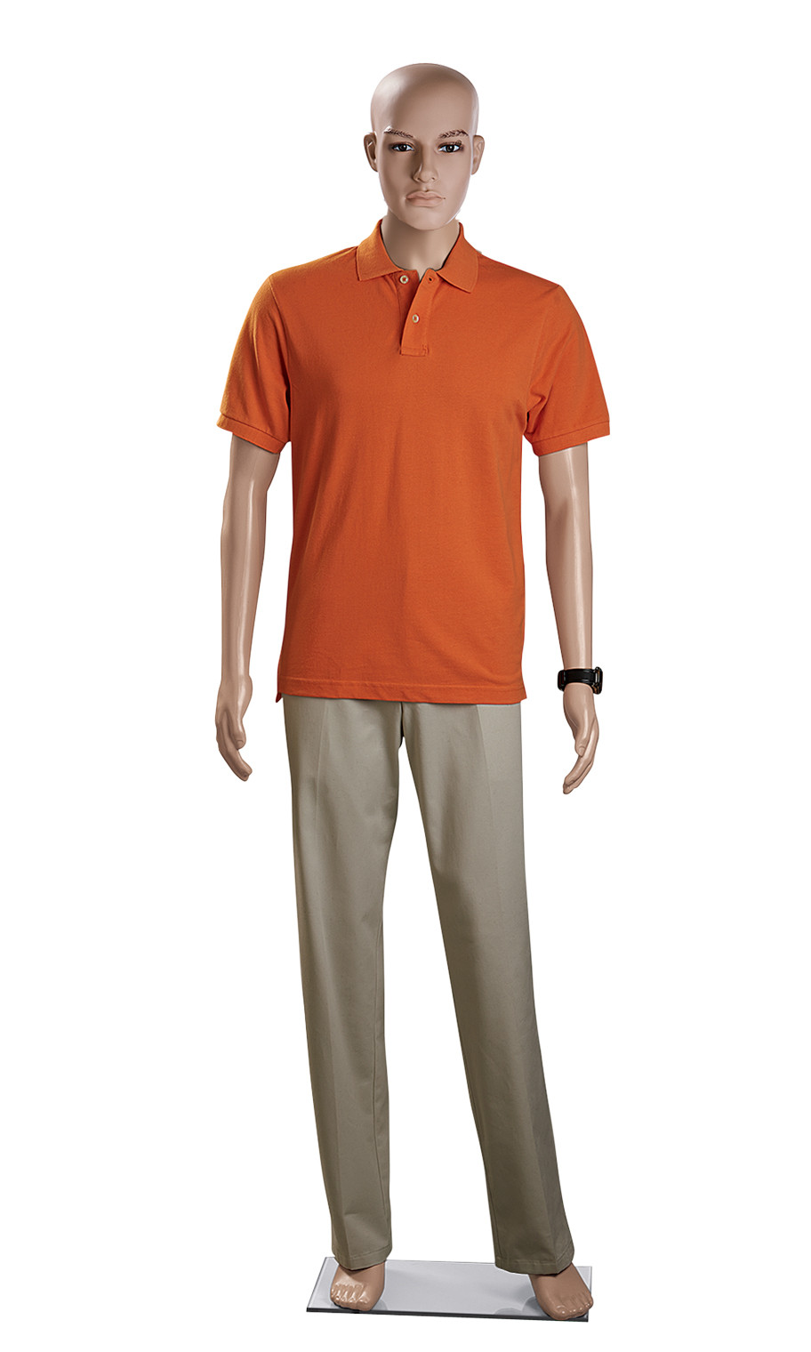 Male Caucasian Complexion Plastic Mannequin