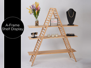 A-Frame Shelf Display - Store Supply Warehouse