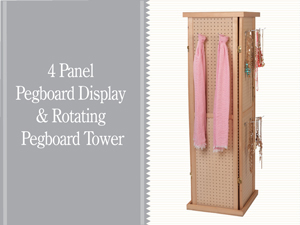 Rotating Pegboard Displays - Store Supply Warehouse