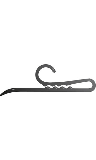 Long Non-Slip Sock Hanger Clip | Store Supply Warehouse