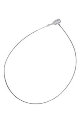 9 inch Clear Manual Security Loop Tagging Fasteners