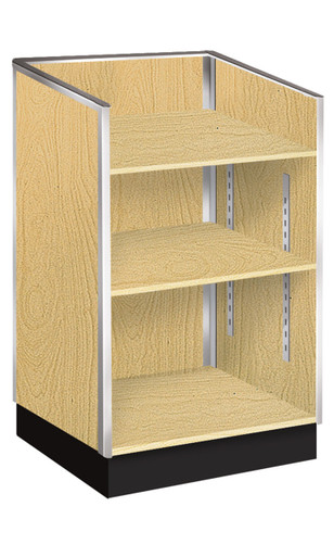 Metal Framed Well-Top Register Stand - Fully Assembled | Store Supply ...