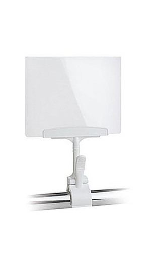 5.5 inch x 7 inch Acrylic Sign Holder with Clamp