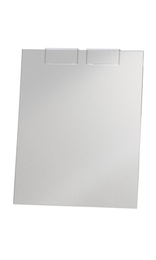 8 x 10 inch Acrylic Mirror for Slatwall or Wire Grid