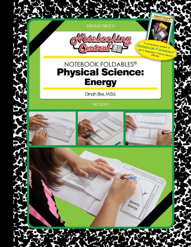Dinah Zike's Notebooking Central Notebook Foldables Physical Science ...