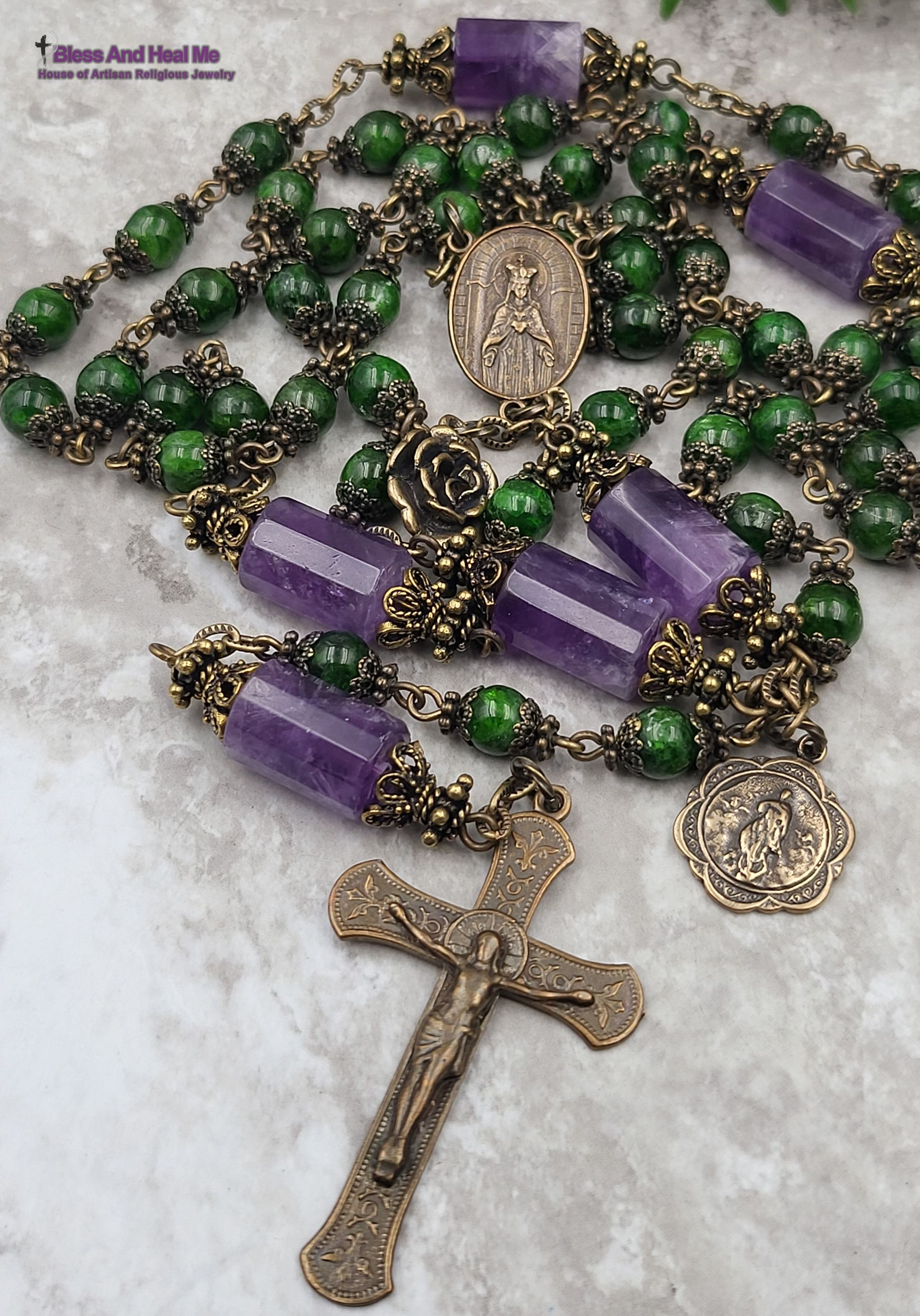 Natural Gemstones Rosaries