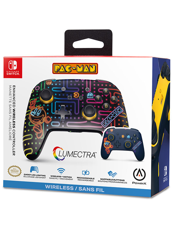 PowerA Enhanced Wireless Controller for Nintendo Switch with Lumectra ...