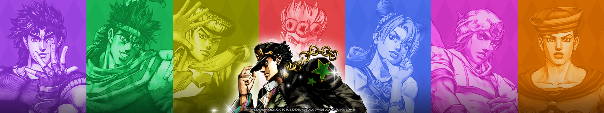 JoJo's Bizarre Adventure - Games and Merchandise | BANDAI NAMCO