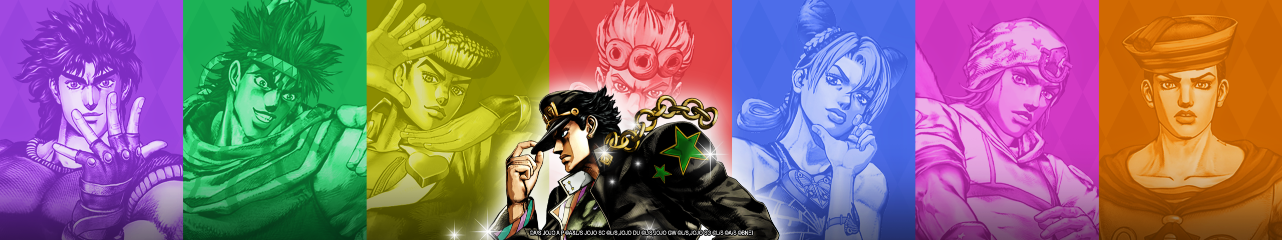 JoJo's Bizarre Adventure - Games and Merchandise | BANDAI NAMCO