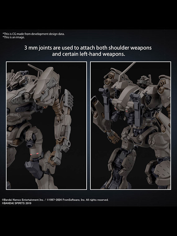 ARMORED CORE VI FIRES OF RUBICON - RaD CC-2000 ORBITER NIGHTFALL Model Kit