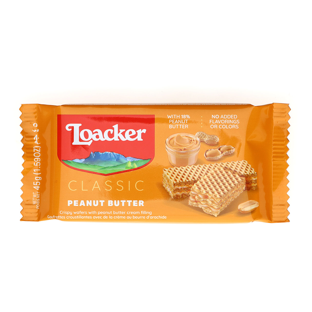 Loacker Classic 45gx5x18 Peanut Butter|Loacker Business