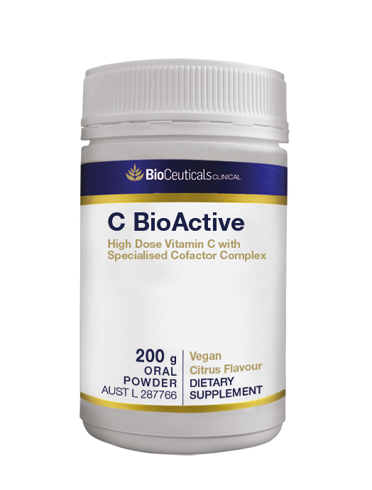 Buy BioCeuticals Clinical C BioActive Powder 200g Online - Natural Chemist