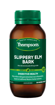 Thompsons Slippery Elm Bark 800mg 120 Tablets | Natural Chemist