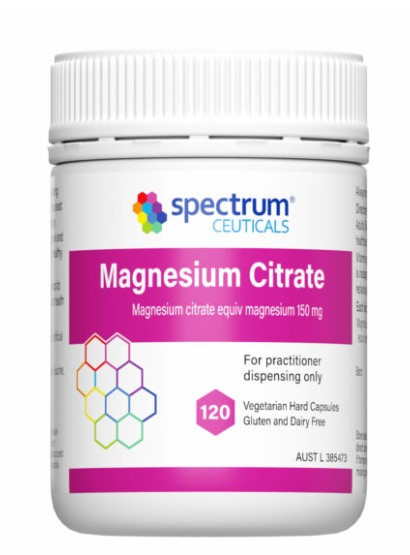 Spectrumceuticals Magnesium Citrate Capsules | Natural Chemist