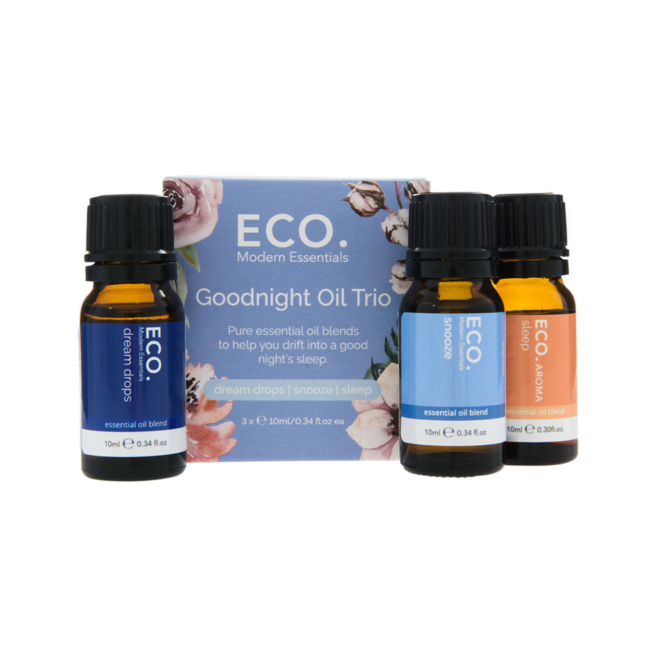 Eco Mod Ess Essential Oil Trio Goodnight Oil 10ml X 3 Pack Natural