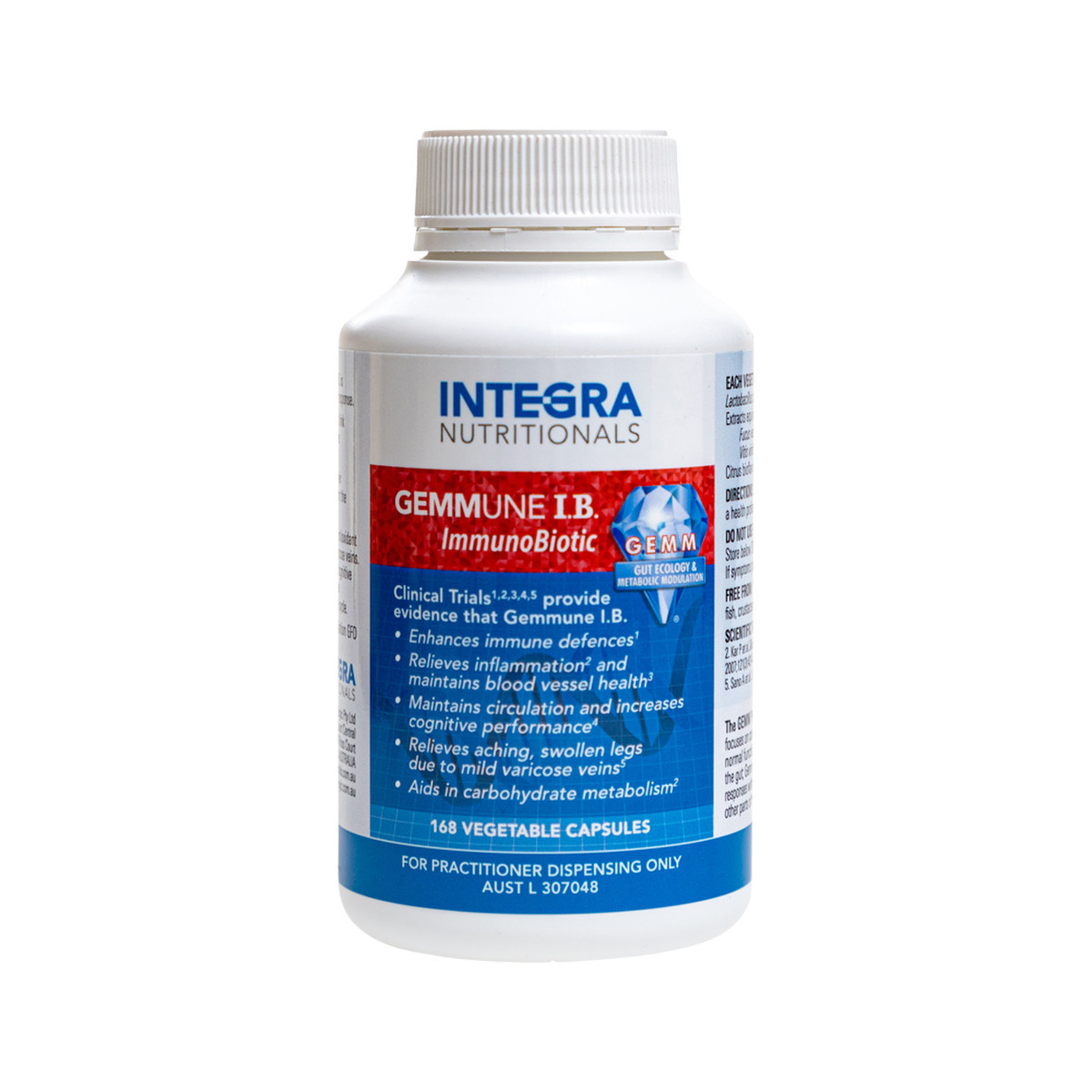 Integra Nutritionals Gemmune I.B. ImmunoBiotic - Natural Chemist