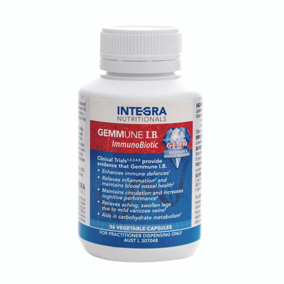 Integra Nutritionals Gemmune I.B ImmunoBiotic - Natural Chemist
