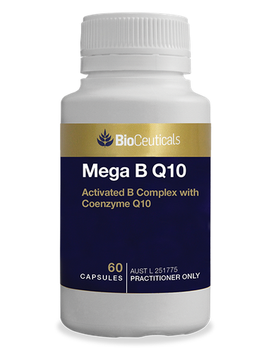 BioCeuticals Mega B Q10 Soft Capsules - Natural Chemist