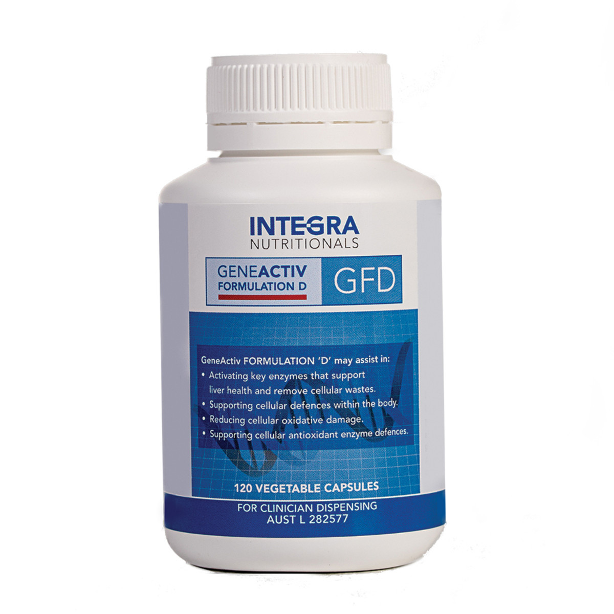 Integra Nutritionals GeneActive Formulation D GFD 120vc - Benefits ...